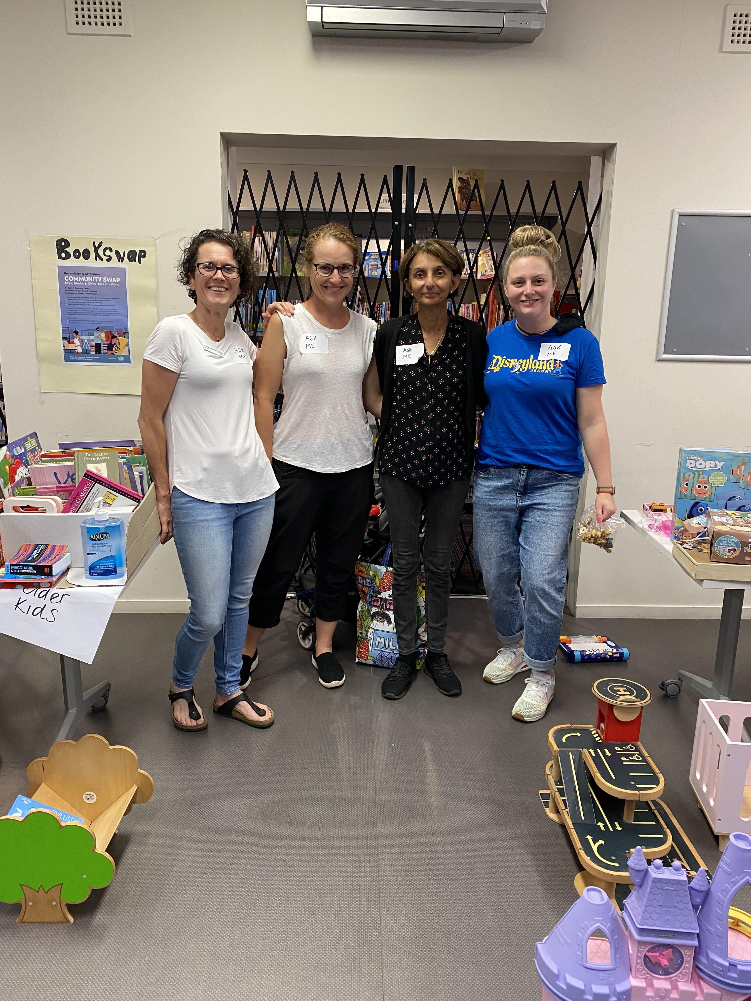 Community swap events – Councillor Georgie Roussac